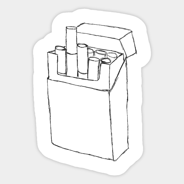 cigarettes - Cigarettes - Sticker | TeePublic