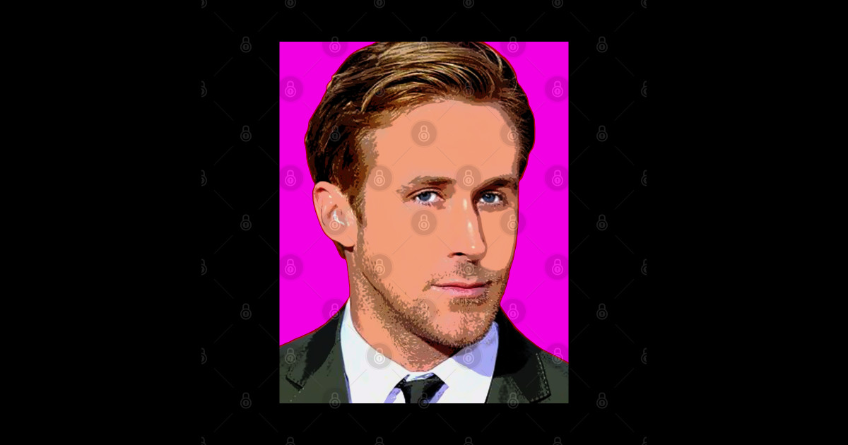 ryan gosling pop art - Ryan Gosling - Sticker | TeePublic