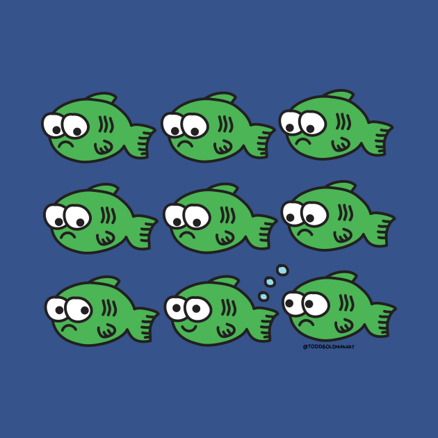 FISH FART - Fart - Pin | TeePublic