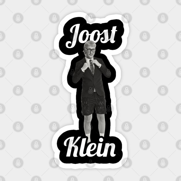 Joost Klein / 1997 - Joost Klein - Sticker | TeePublic
