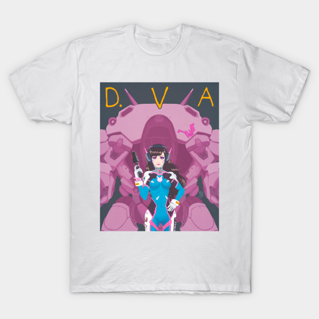 D.Va - Overwatch - T-Shirt | TeePublic