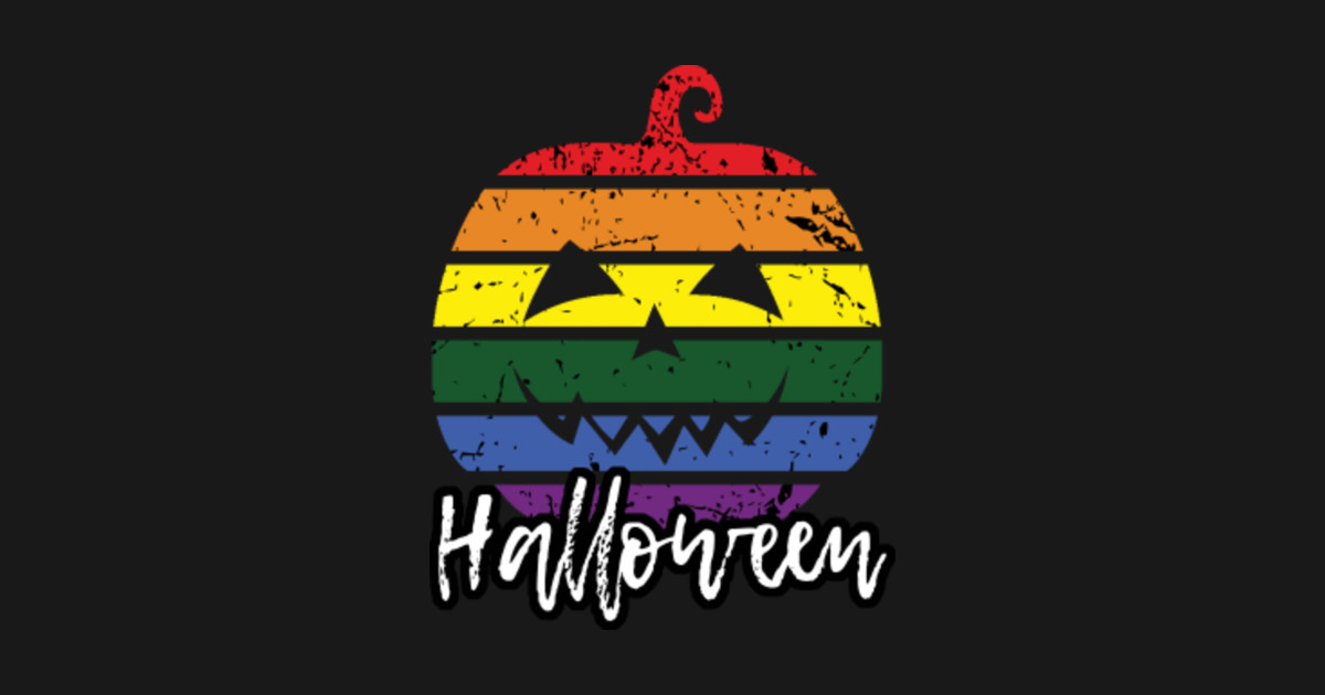 LGBTQ Halloween Pumpkin Pride Jack O Lantern Halloween Gift - Lgbtq ...