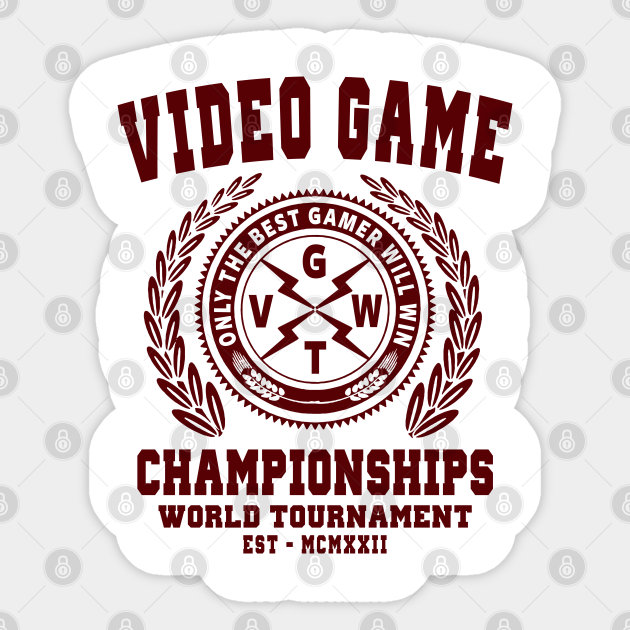 GAMING - VIDEO GAME CHAMPIONSHIPS - GAMER - Gaming - Sticker | TeePublic