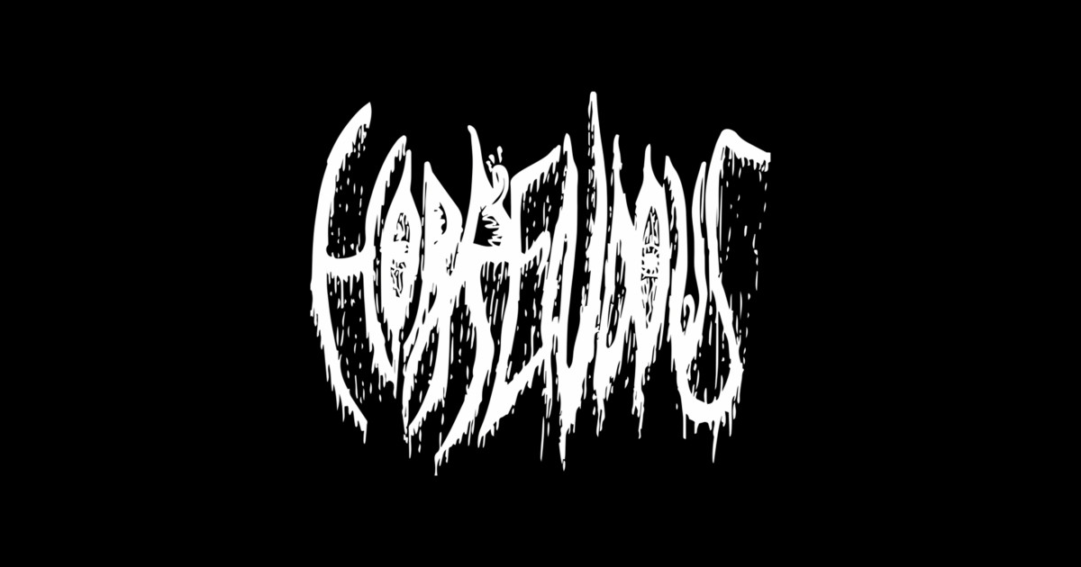Horrendous – Death Metal Band Logo - Horrendous - Sticker | TeePublic