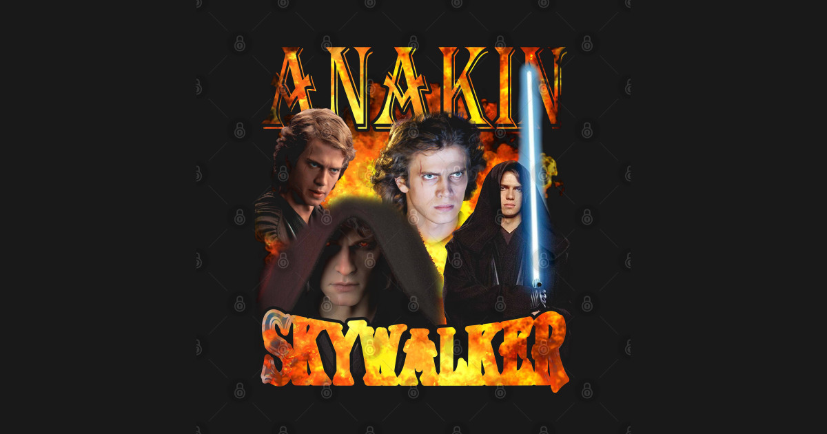 Anakin Skywalker Collage - Anakin - T-Shirt | TeePublic