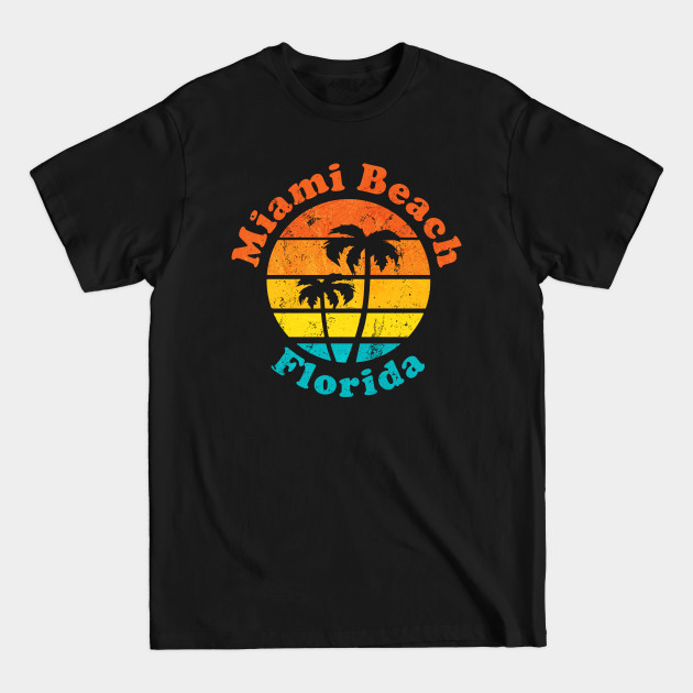 Miami Beach Florida - Miami Beach - T-Shirt sold by Emily Garcia | SKU ...
