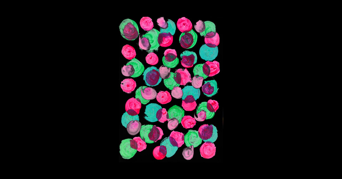 paint spots - Spots Of Colour - Sticker | TeePublic