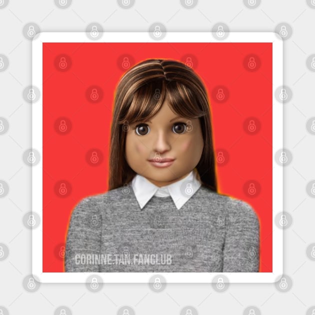 Rachel Model Pose Doll - Glee - Magnet | TeePublic