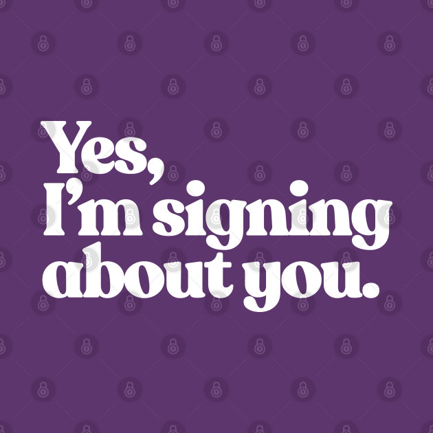 Funny Sign Language ASL Design - Sign Language Gifts - Kids T-Shirt ...