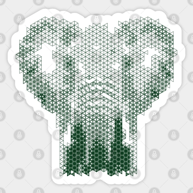 Kumiko Elephant Portrait - Animal Lover Gifts - Sticker | TeePublic