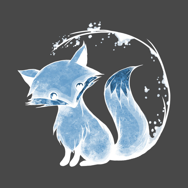 Icy Fox - Fox - T-Shirt | TeePublic