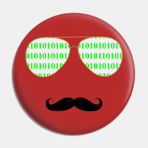 The Hacker - Ethical Hacker - Pin | TeePublic