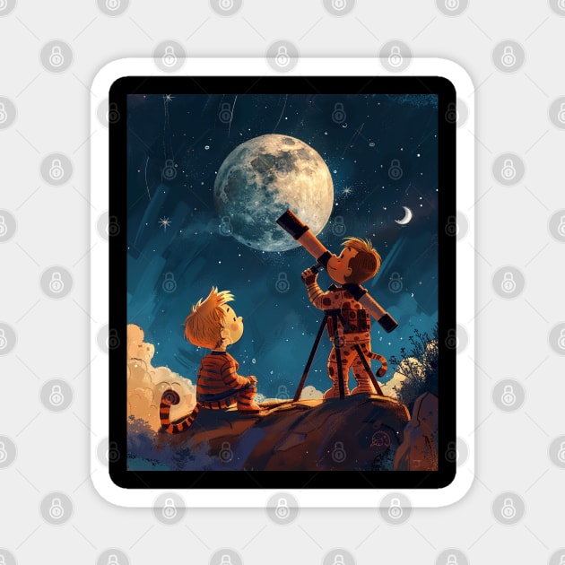 Snow Goons and Other Hobbes-ian Creatures - Calvin And Hobbes - Magnet ...