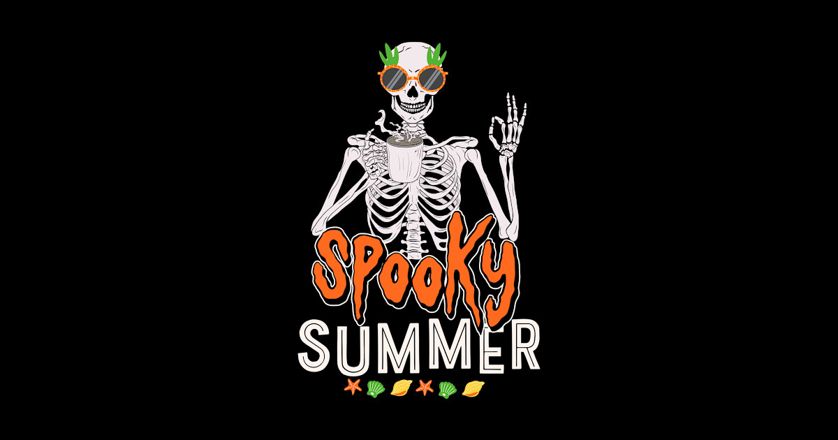 Spooky Summer - Spooky Summer - Sticker | TeePublic