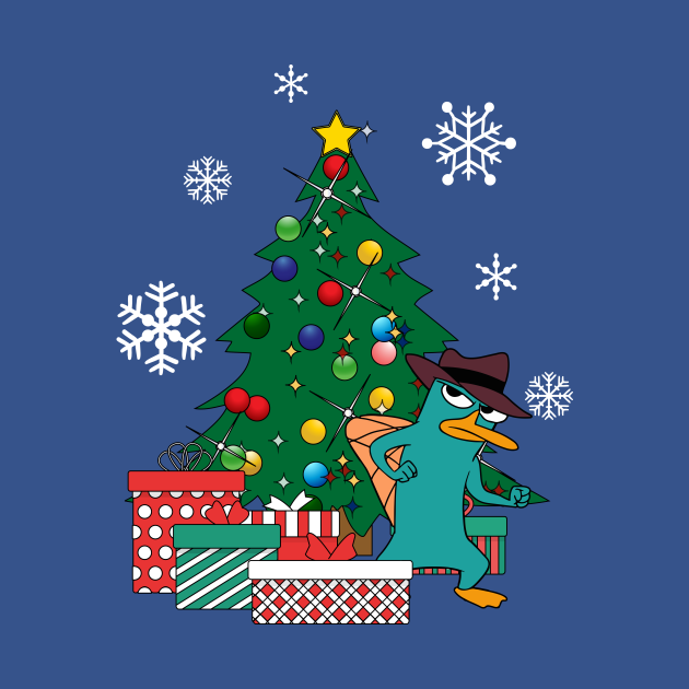 Perry The Platypus Around The Christmas Tree Perry The Platypus Onesie Teepublic