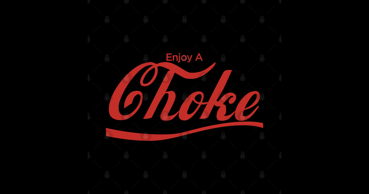 Enjoy a Choke - Jiu Jitsu Funny - Sticker | TeePublic