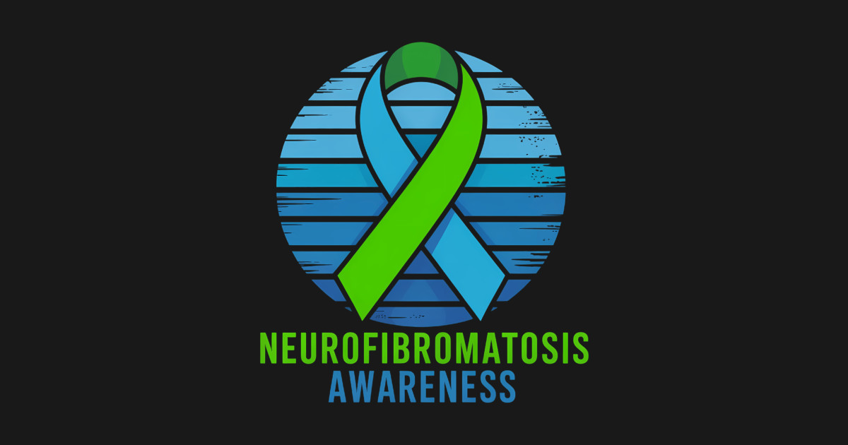 Green Ribbon NF1 Neurofibromatosis Awareness Vintage NF ...