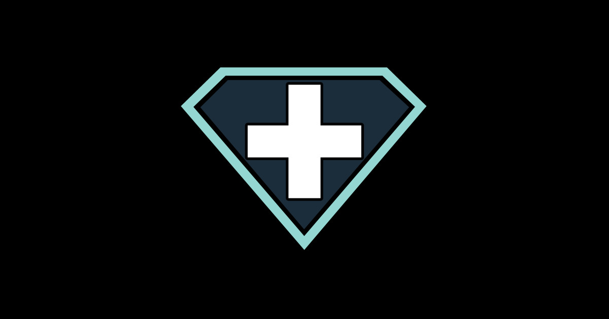 Hospital Heroes Super Hero - Hospital Heroes - Sticker | TeePublic