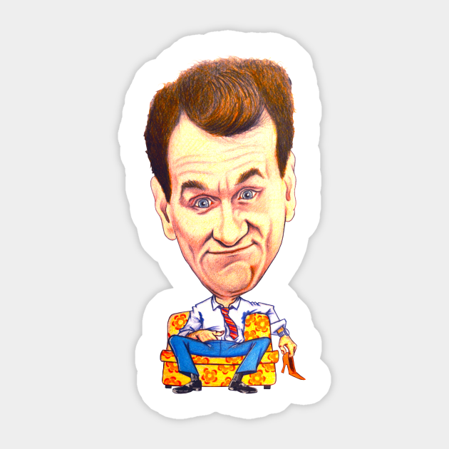 Al Bundy Caricature - Al Bundy - Sticker | TeePublic