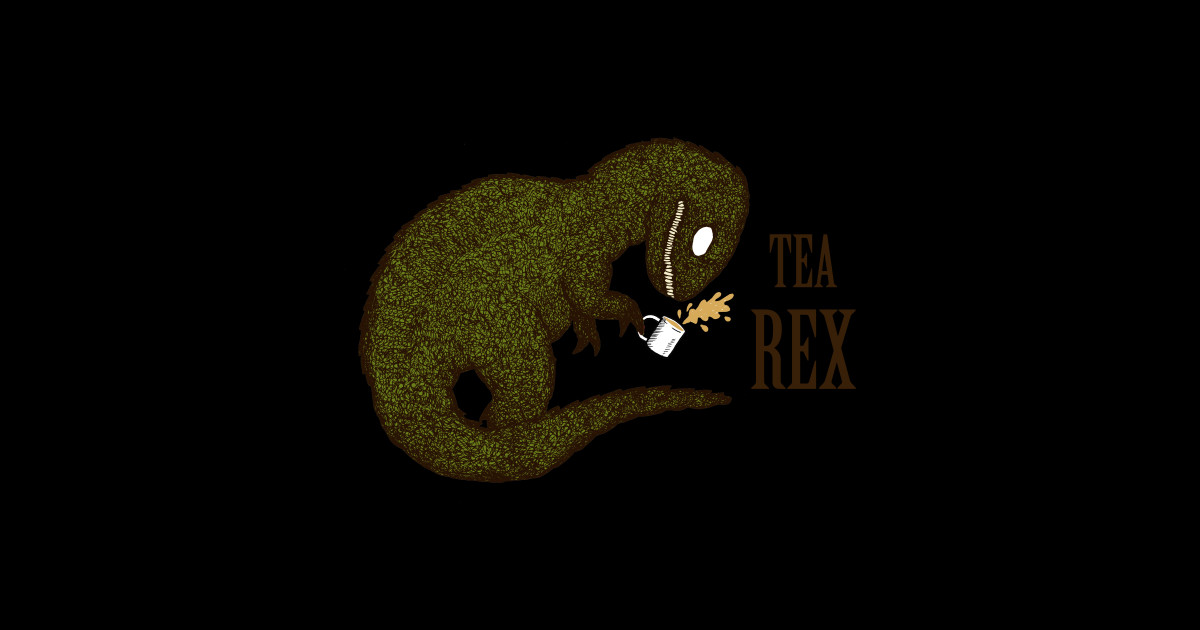 Tea Rex - Tea Rex - Sticker | TeePublic