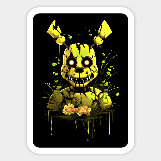 Afton Springtrap: Dredges - Springtrap - Sticker | TeePublic