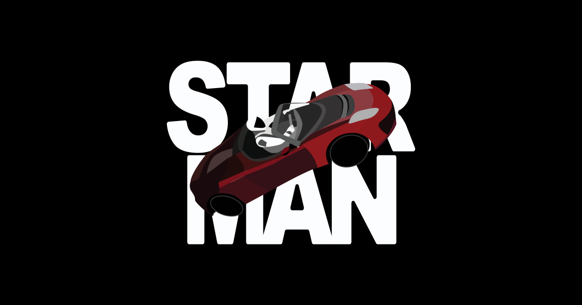 Starman - Spacex - Posters and Art Prints | TeePublic