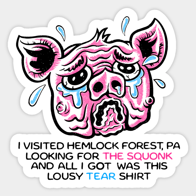 SQUONK - Cryptid - Sticker | TeePublic