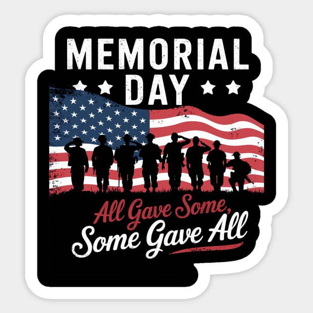 All Gave Some Some Gave All USA Flag American Memorial Day - All Gave ...