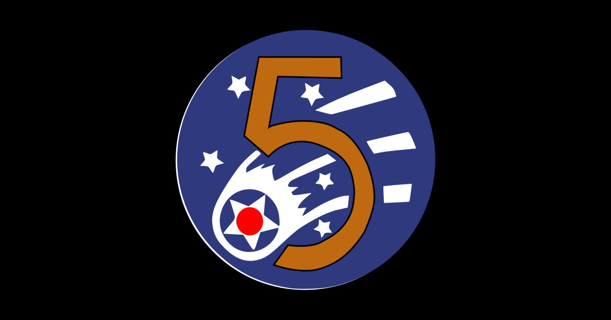 Fifth Air Force - Emblem (World War II) - Numbered Air Force - Pin ...