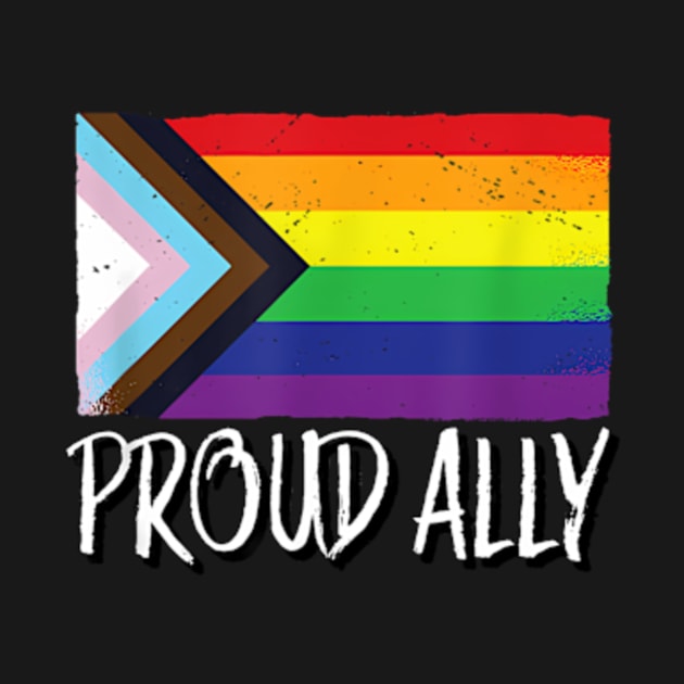Proud Ally Pride Month Lgbtq Black Pride Flag Proud Ally Pride Month