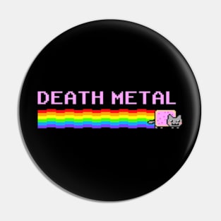 Death Metal Boho Rainbow Cute Pins and Buttons for Sale | TeePublic