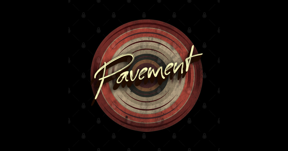 pavement Vintage Circle - Pavement - Sticker | TeePublic