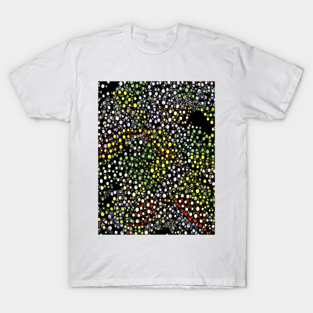 Dots in colours - Colorful Design - T-Shirt | TeePublic