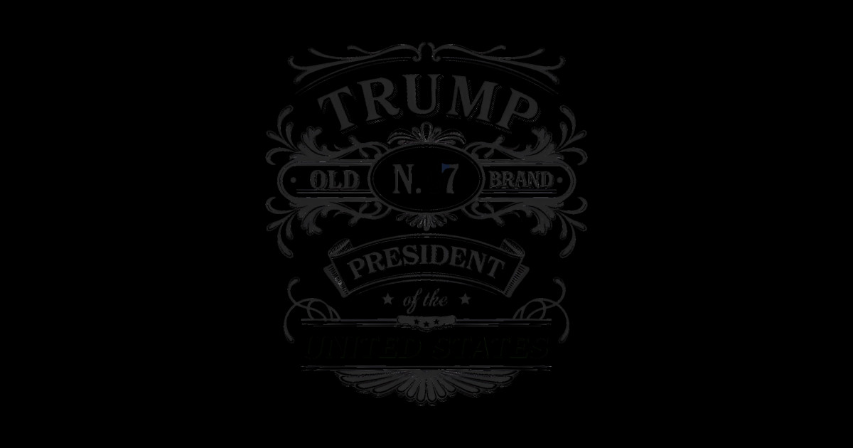 Donald Trump Whiskey Label - Donald Trump Whiskey Label - Sticker ...