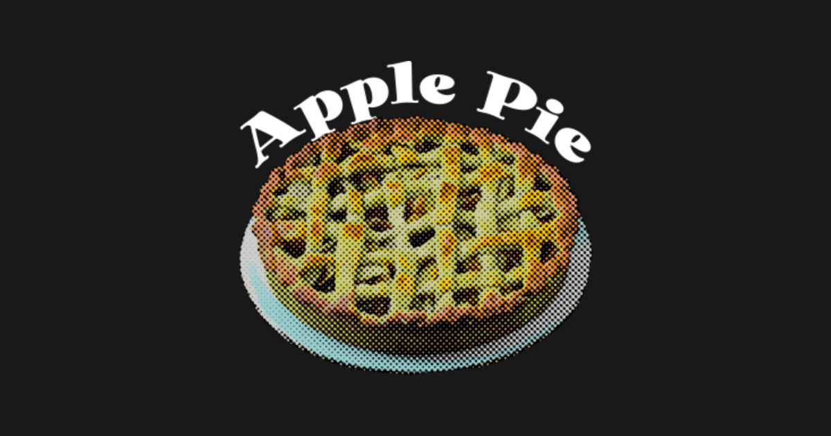 Apple Pie - Dot Style - Apple Pie - T-Shirt | TeePublic