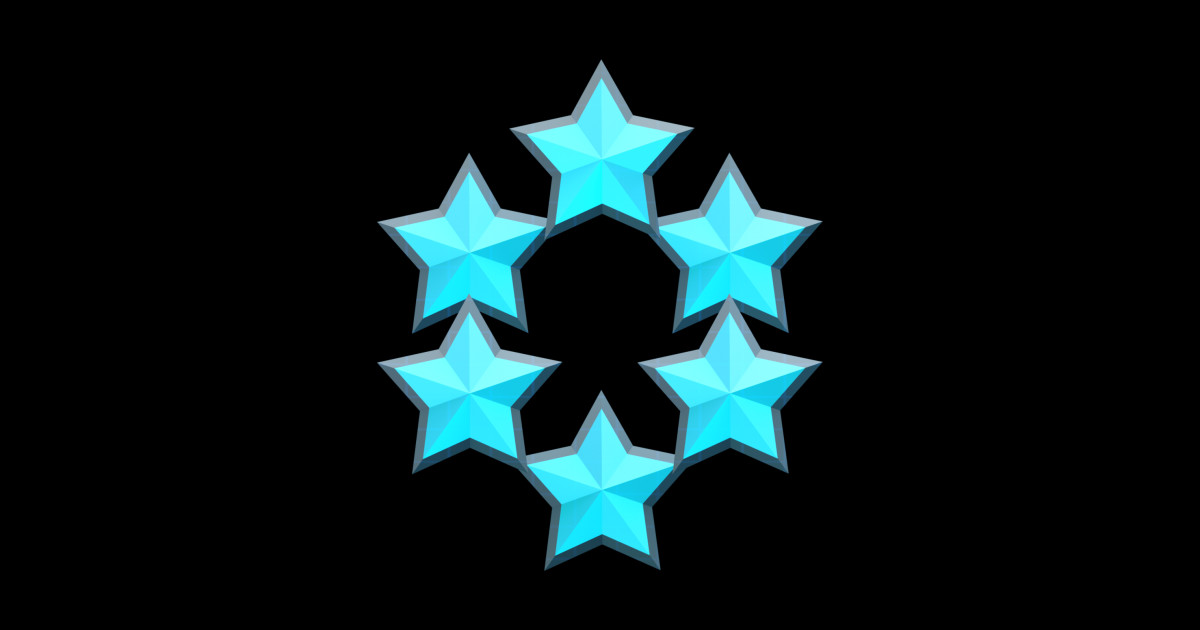 Nibroc 6Star Logo - Stars - Sticker | TeePublic