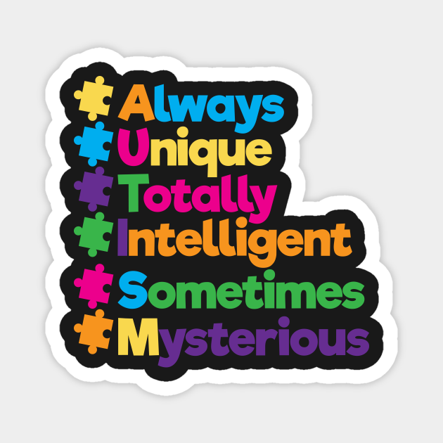 Always Unique Awesome Autism Awareness Supporters - Always Unique ...