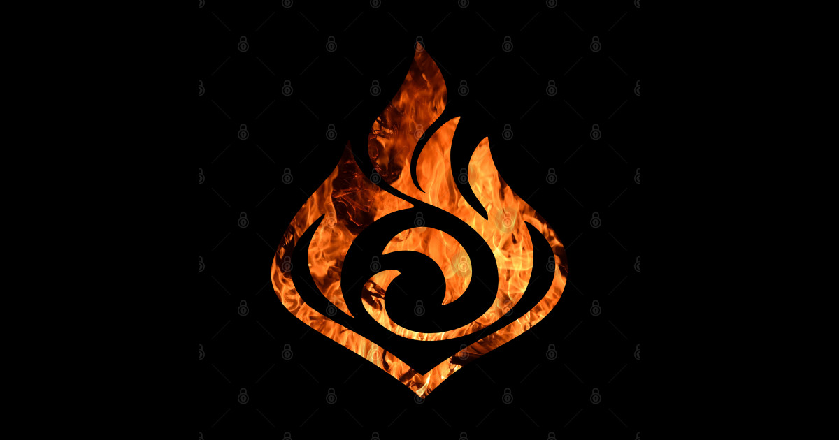 Pyro Symbol - Pyro - Sticker | TeePublic