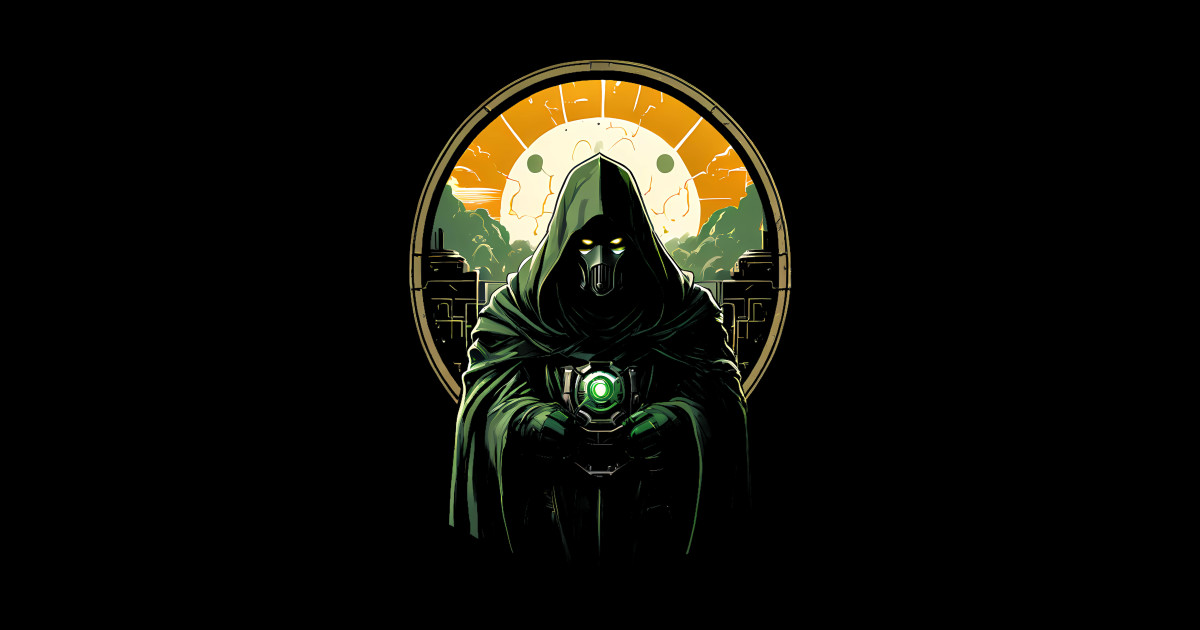 Doom green - Doom - Sticker | TeePublic