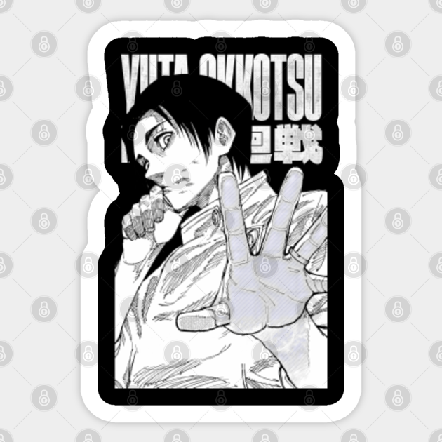 Jujutsu Kaisen Yuta Okkotsu - Jjk Yuta - Sticker | TeePublic