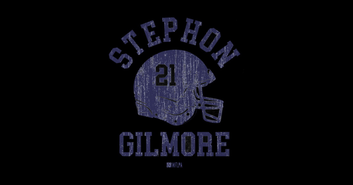 Stephon Gilmore — Dallas Helmet Font Legacy - Stephon Gilmore - Sticker ...