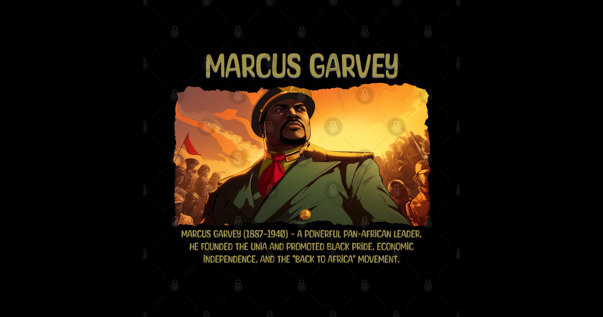 Marcus Garvey, Black History, Black Man - Black History - Magnet ...