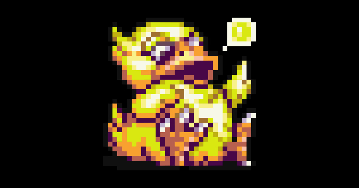 8-Bit Chubby Chocobo - Final Fantasy - Sticker | TeePublic