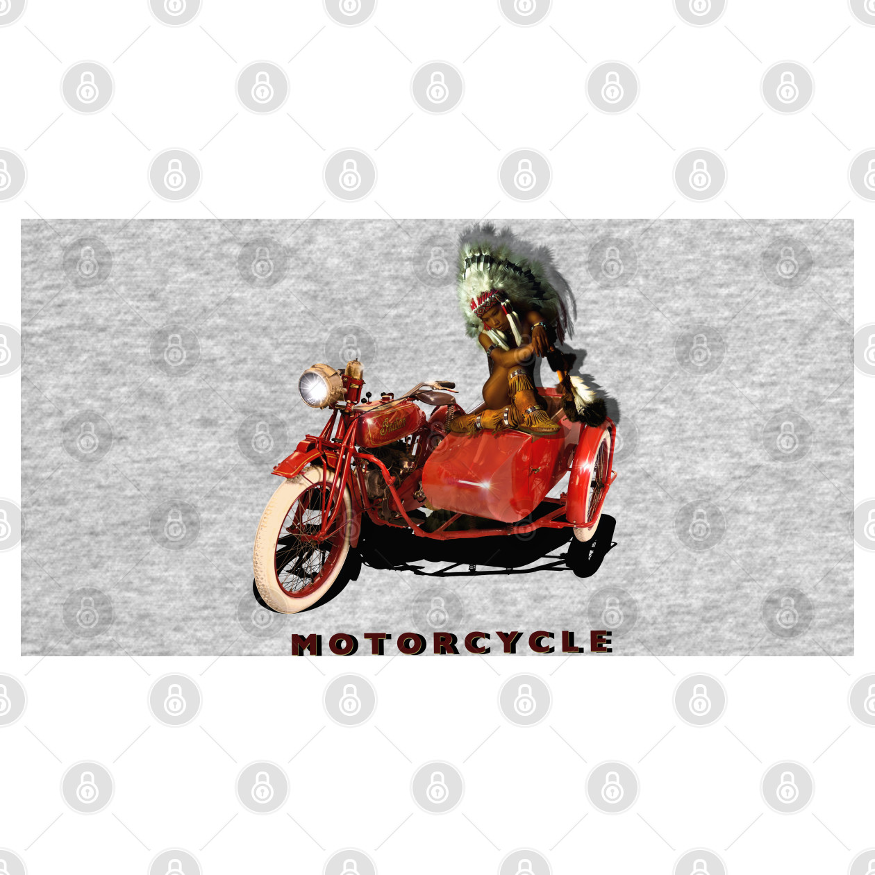 Native American Motorcycles - Motorcycle - T-Shirt | TeePublic