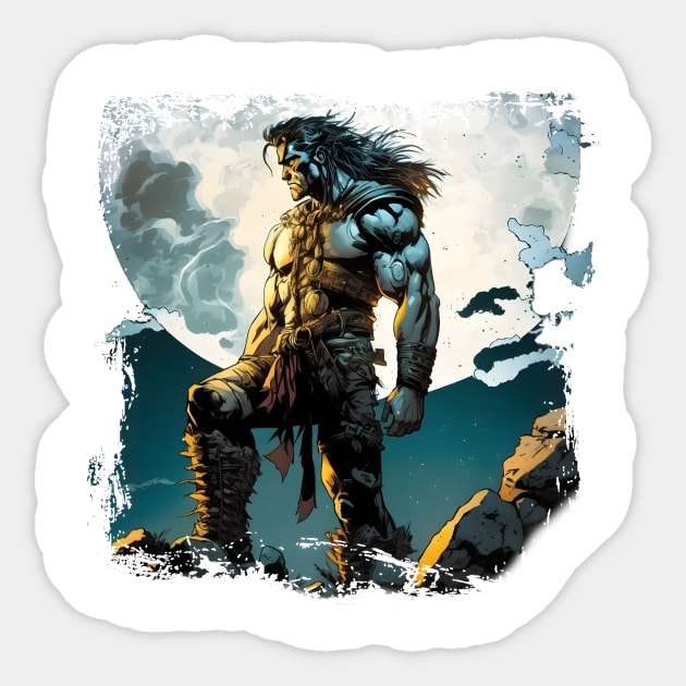 Shadow Man BRZRKR (Berserker) - Demon Slayer - Sticker | TeePublic