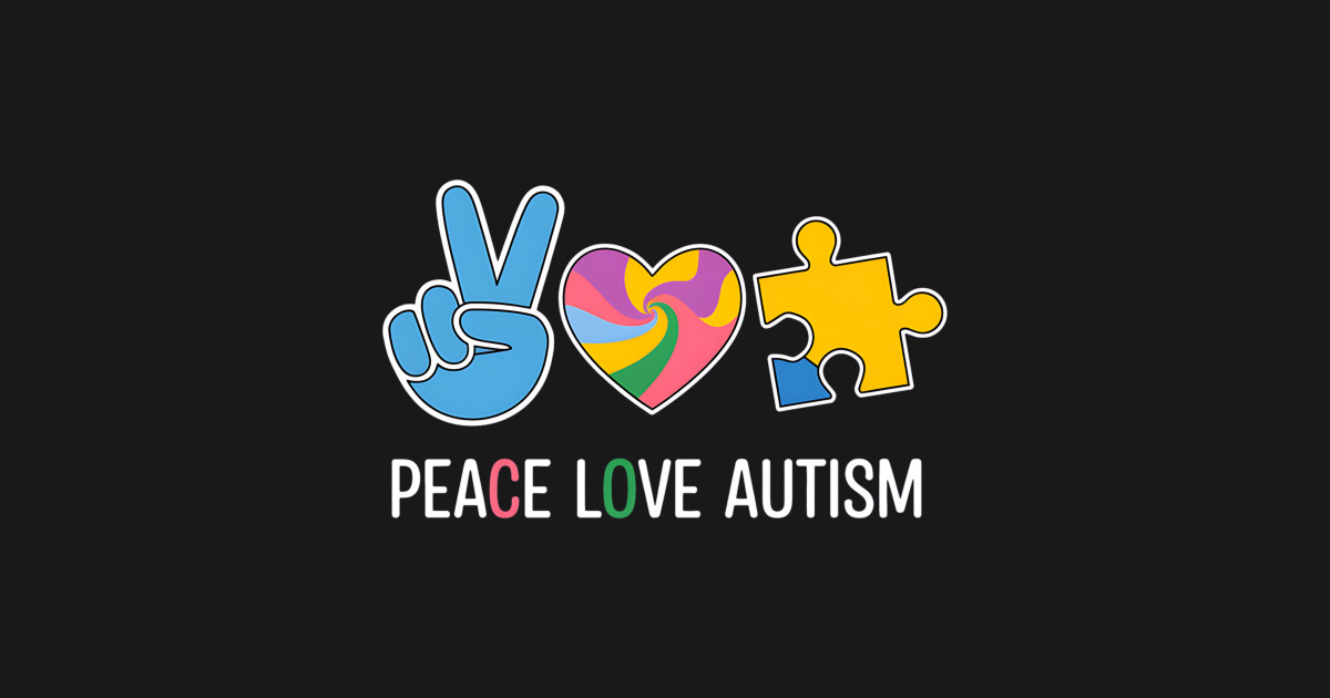 Peace Love Infinity Symbol Autism - Peace Love Infinity Symbol Autism ...