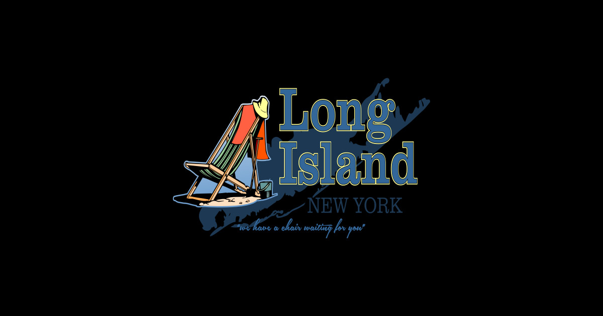 Long Island, New York - Long Island New York - Sticker | TeePublic
