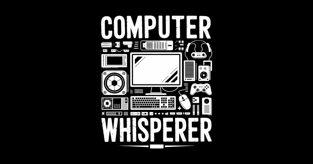 Computer Whisperer Tech Supports Programmer Coder - Funny - Tapestry ...