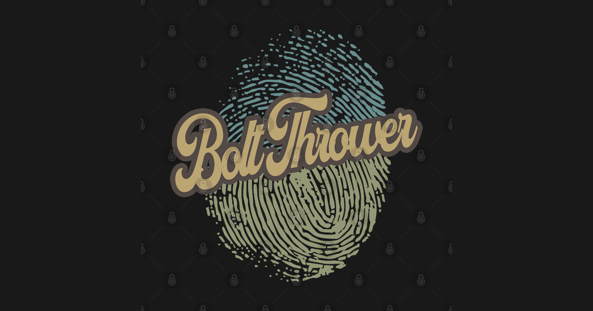 Bolt Thrower Fingerprint - Musician - T-Shirt | TeePublic