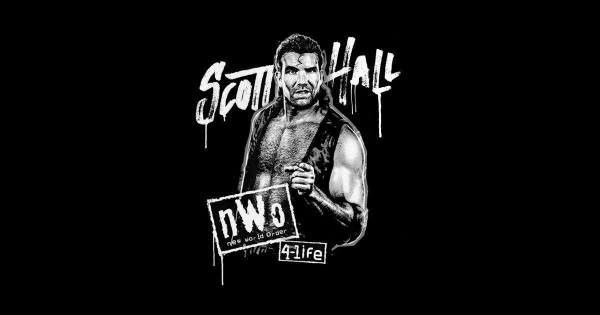 Scott Hall Nwo - Scott Hall - Sticker | TeePublic